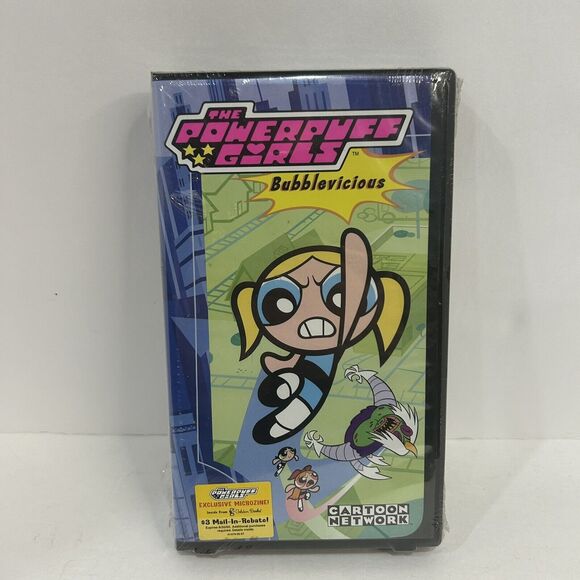 Media | The Powerpuff Girls Bubblevicious Vhs 200 Cartoon Network New ...